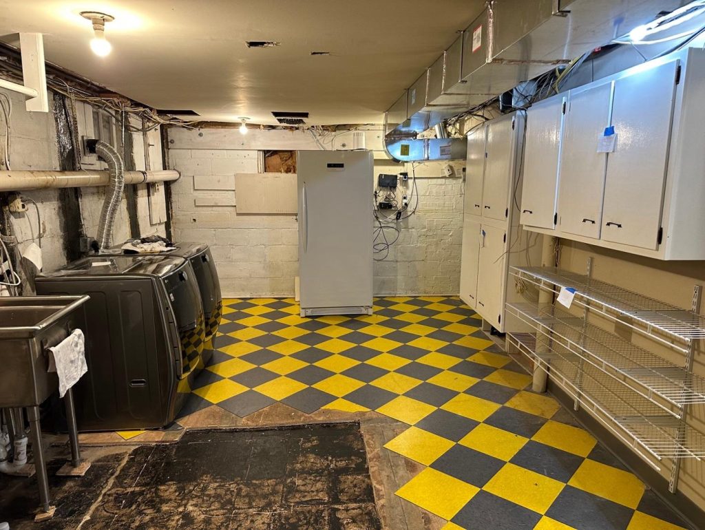 Basement Laundry Room Transformation - OikoSystems